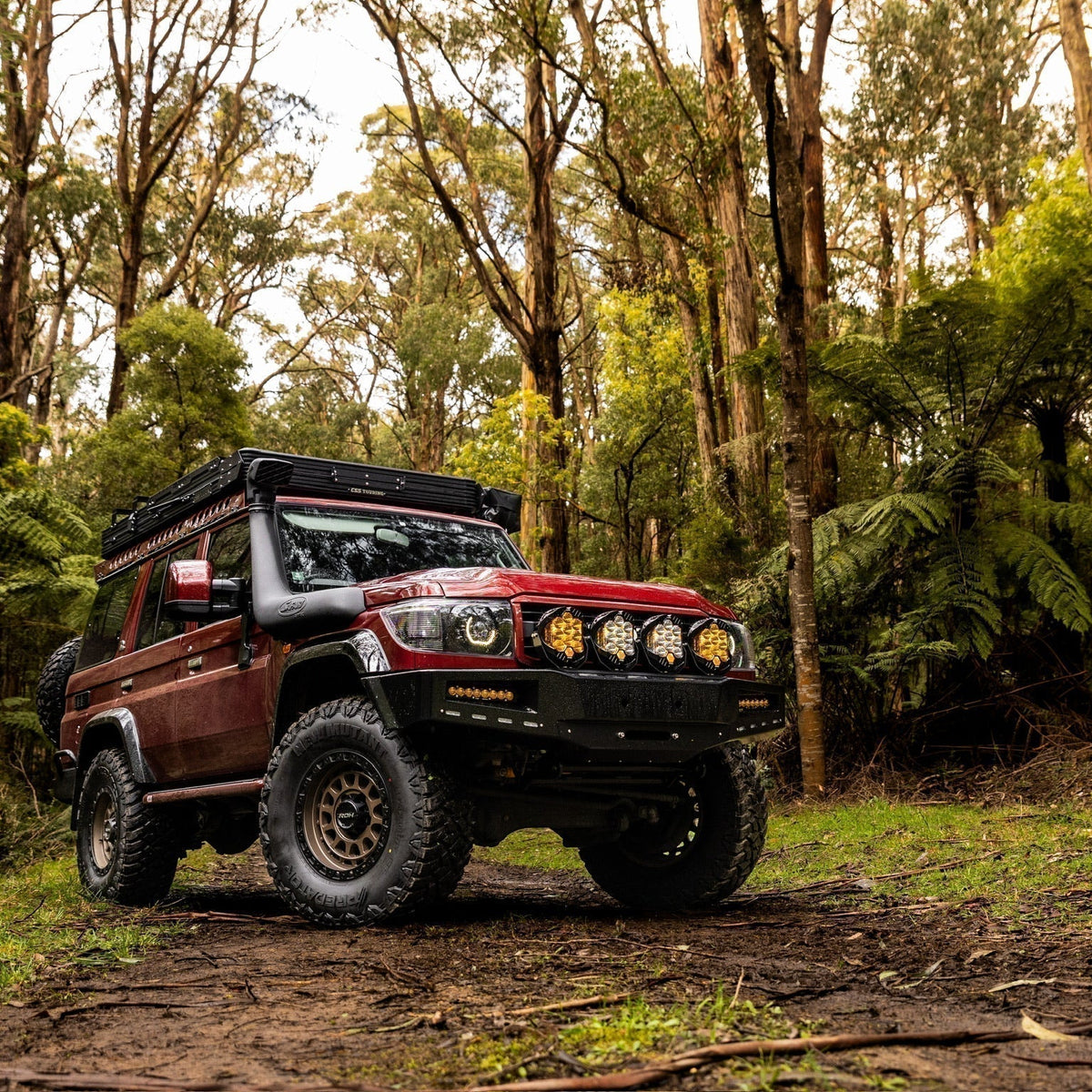 CSS Touring 76 Series Toyota Landcruiser Build | Tier One Metalworks