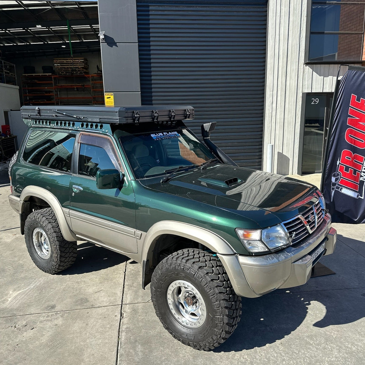 CSS Touring GU Shorty Nissan Patrol Build | Tier One Roof Racks – Tier ...