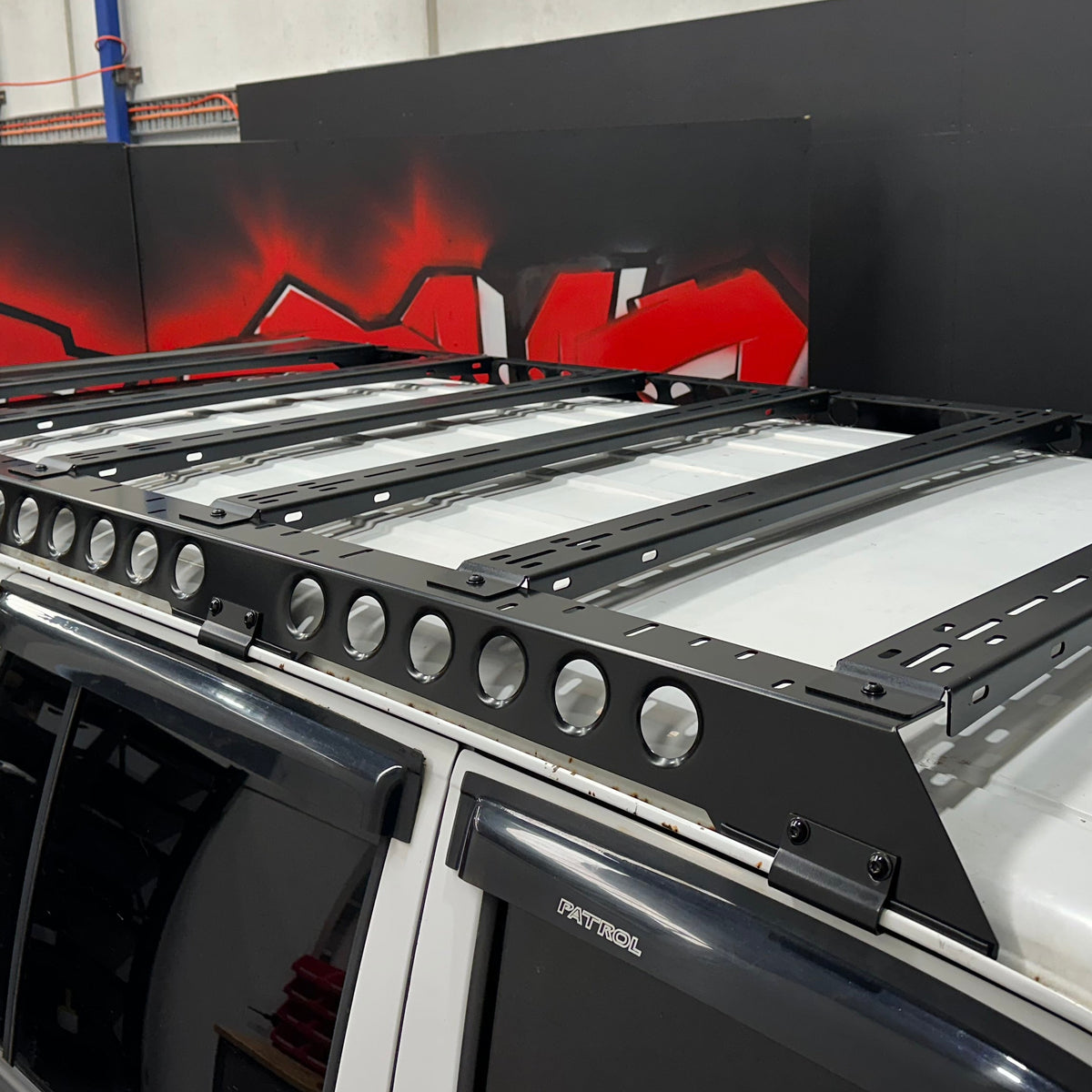 Nissan GU Patrol Roof Rack (LPLD) – Tier One Metalworks