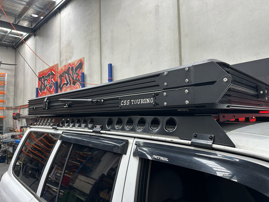 Nissan GU Patrol Roof Rack Rail Sides – Tier One Metalworks