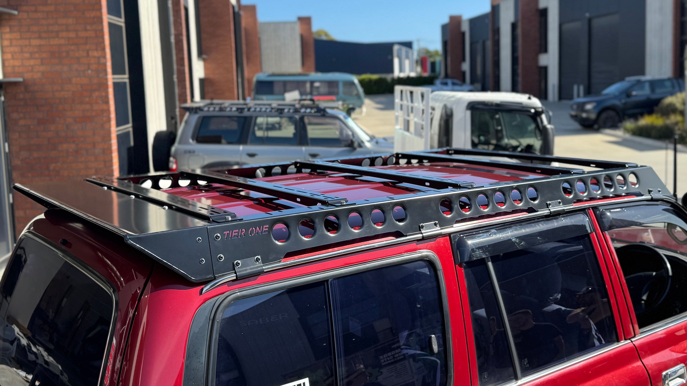 Toyota Landcruiser 80 Series Roof Rack – Tier One Metalworks