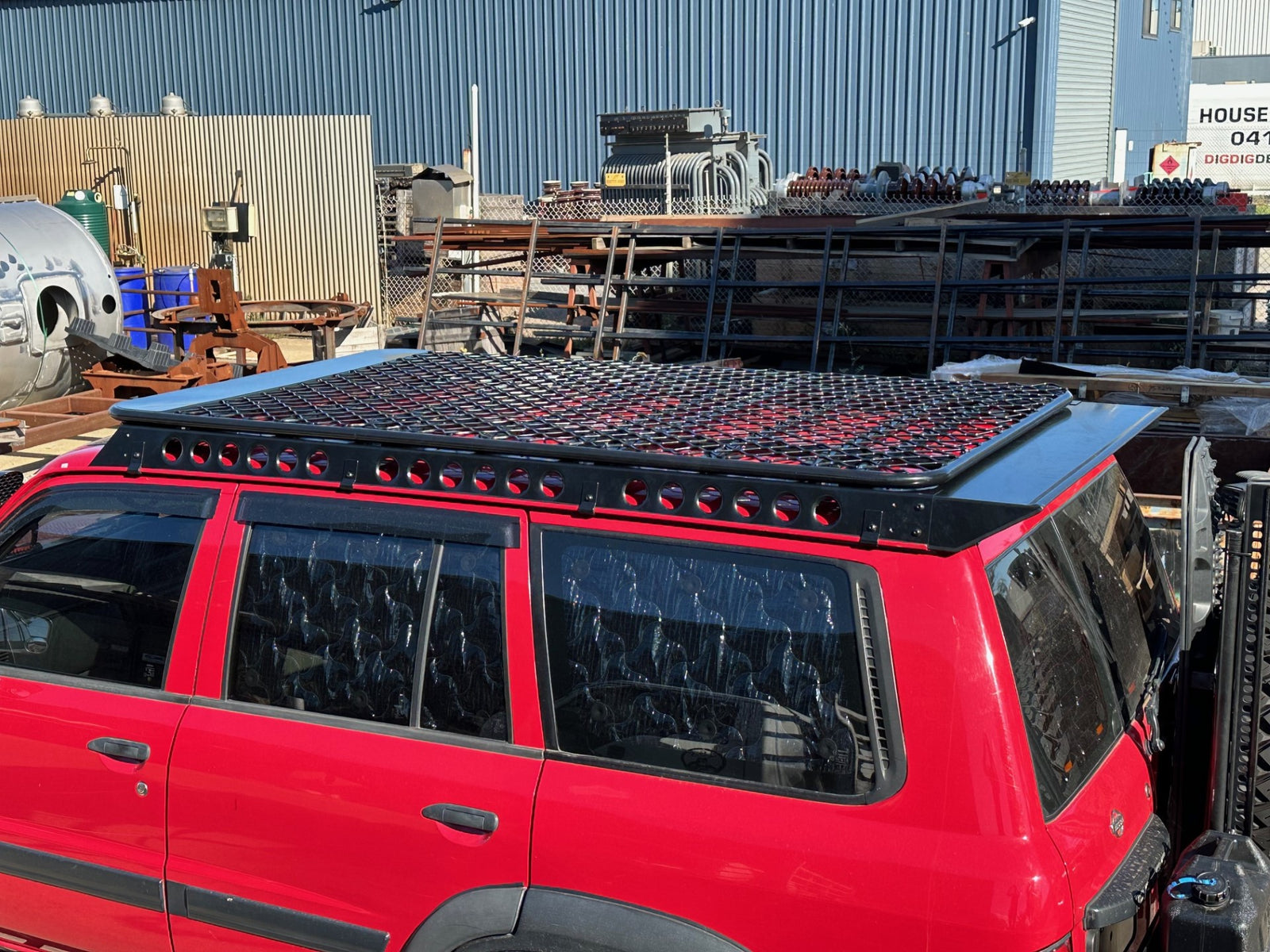 Nissan GU Patrol Rear Wing – Tier One Metalworks