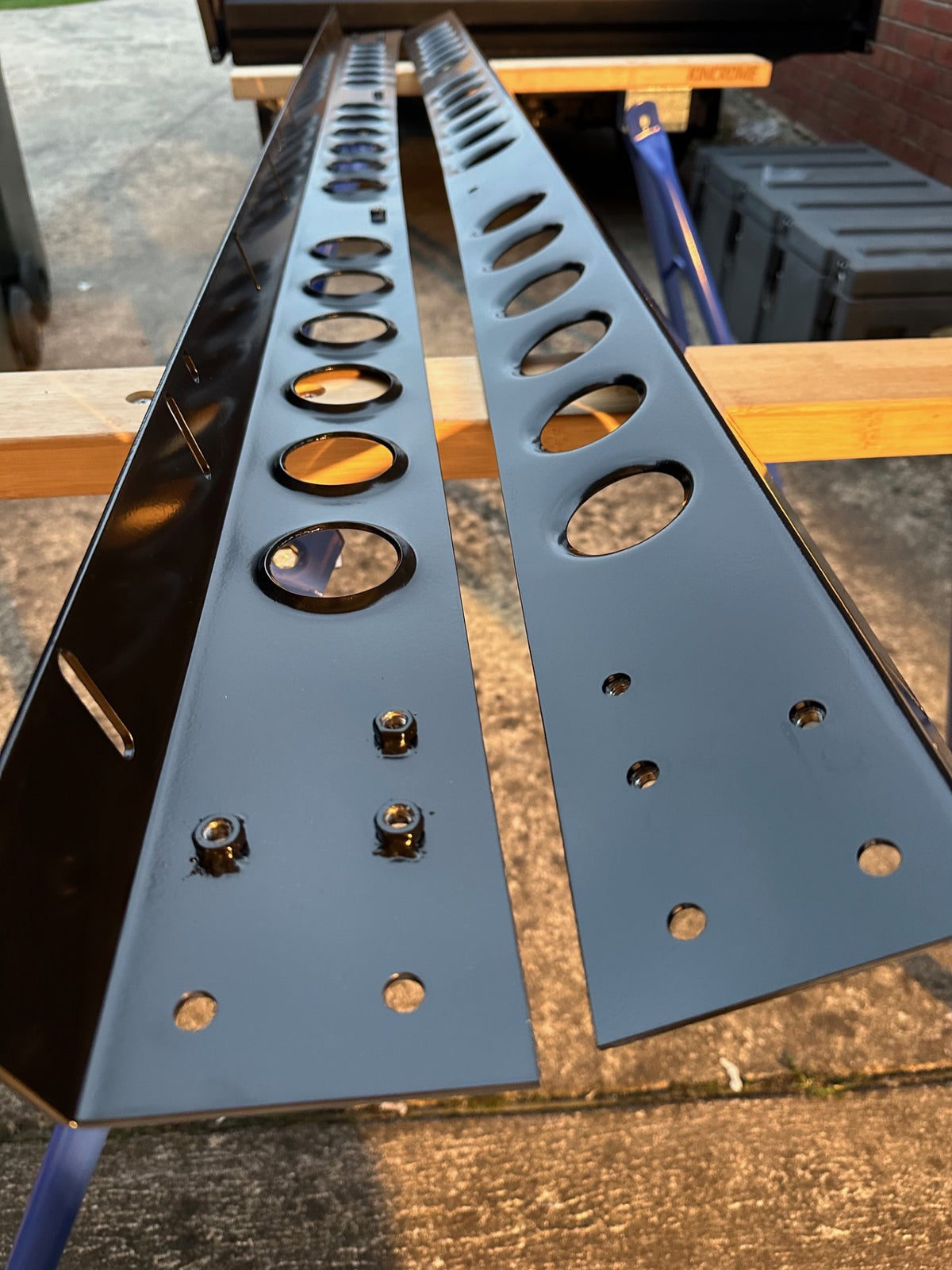 Nissan GU Patrol Roof Rail Sides -PRE ORDER- – Tier One Metalworks